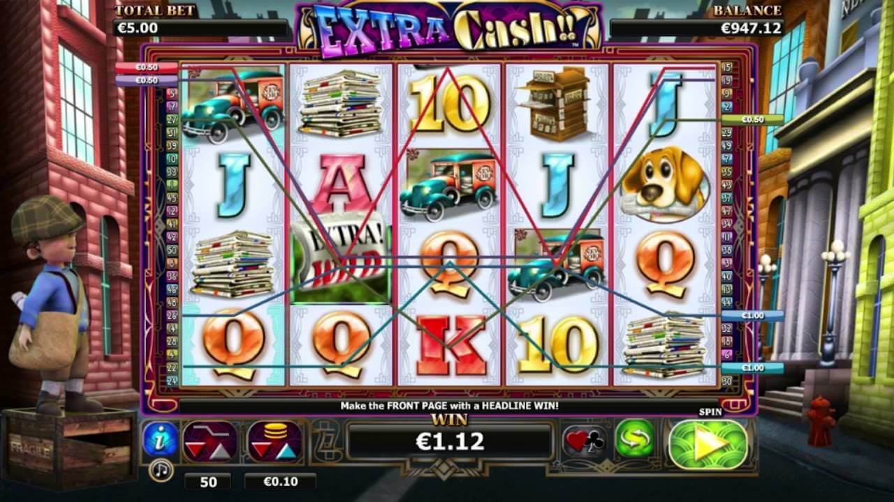 Extra Cash online slots-Bonus features and sticky wilds